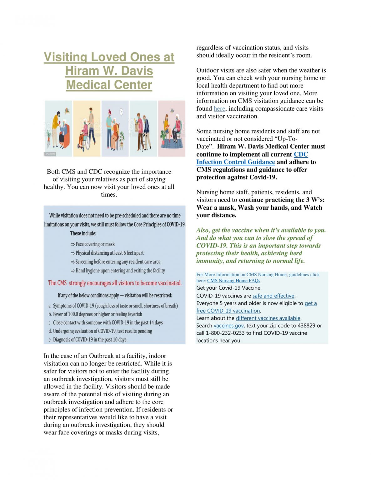 COVID-19 Information - HWDMC | DBHDS