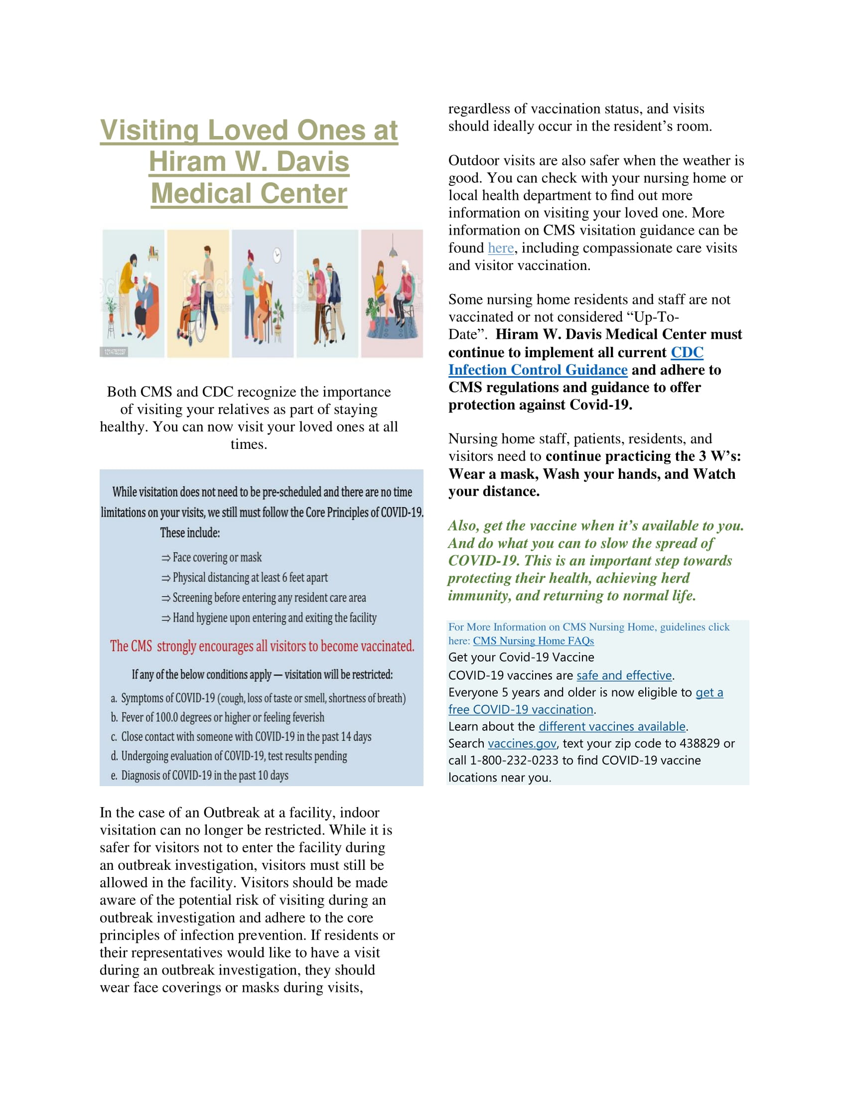 COVID-19 Information - HWDMC | DBHDS